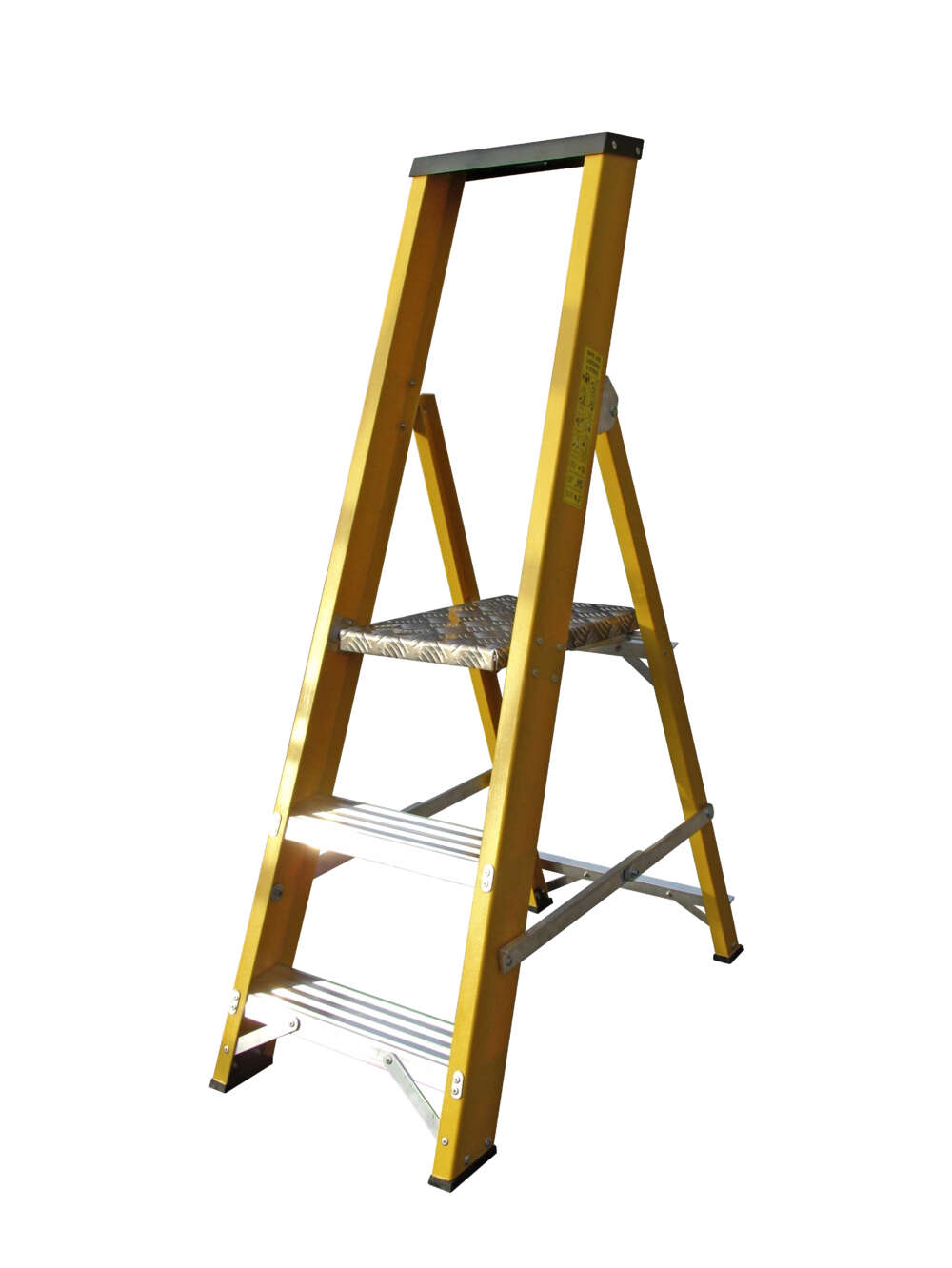Lyte Glassfibre GRP Heavy Duty Platform Step Ladders - 1.2m to 3.2m ...